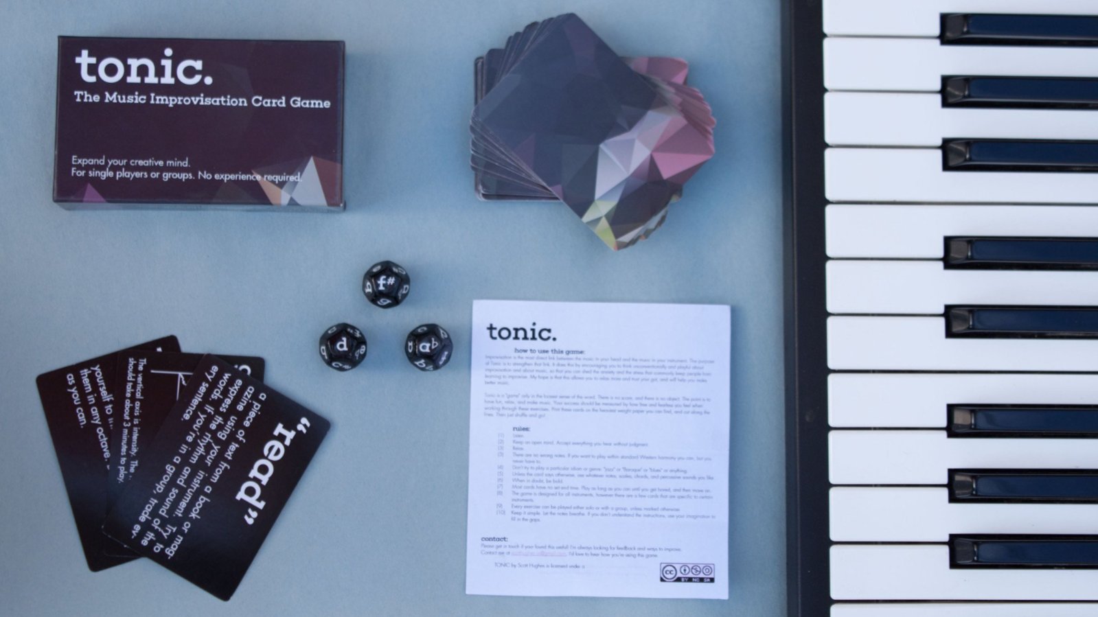 Tonic: Card Games for Musicians